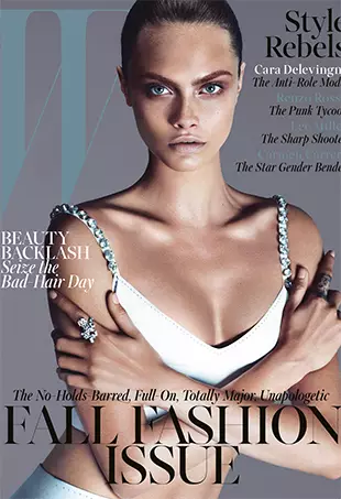 Ediciones de septiembre: Cara Delevingne para W, Saskia de Brauw para Vogue Paris