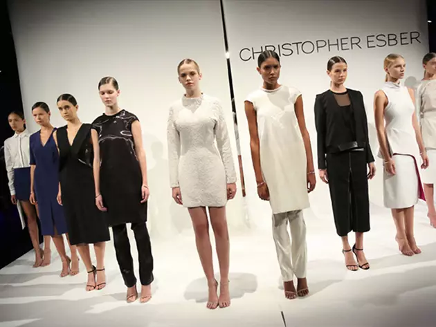 Les créateurs australiens Ellery et Christopher Esber participent à la Fashion Week de New York 101117_2