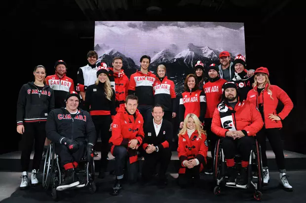 Hudson's Bay ekpughere uwe Sochi 2014 otu Canada