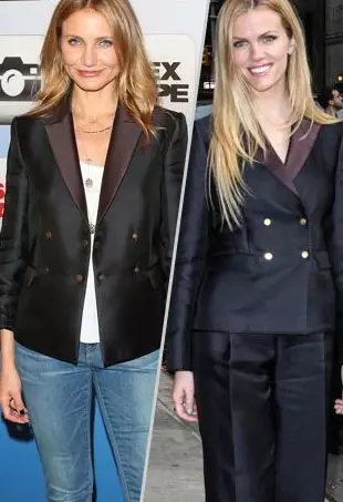 Arddangosfa Arddull: Cameron Diaz a Brooklyn Decker Suit Up yn The Row a More Matching Celebs