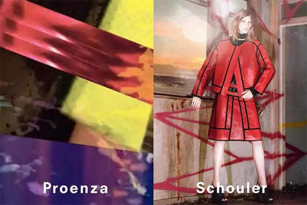 Proenza Schouler's Spring 2013 දැන්වීම කුමක් දැයි තීරණය කළ නොහැක