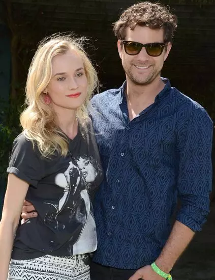 Diane Kruger e Joshua Jackson; Imagem: Getty