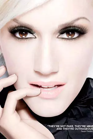 Gwen Stefani L'Oreal maskara reklamı