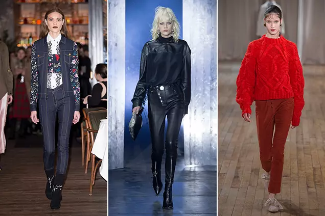 Cinq à Sept Fall 2017, Alexander Wang Fall 2017, Ulla Johnson Fall 2017; Litšoantšo: Imaxtree