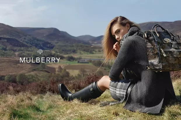 Ololaha Ad Campaign Mulberry Fall 2014 Cara Delevingne Tim Walker