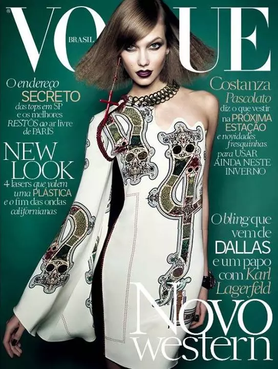 Vogue Brasil Xullo 2014 Karlie Kloss Henrique Gendre