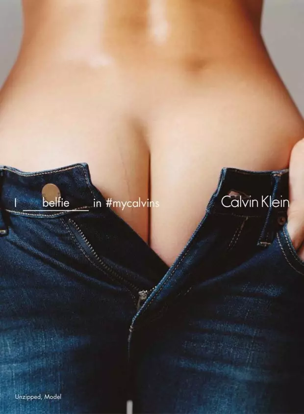 Calvin Klein's spring 2016 ad campaign.