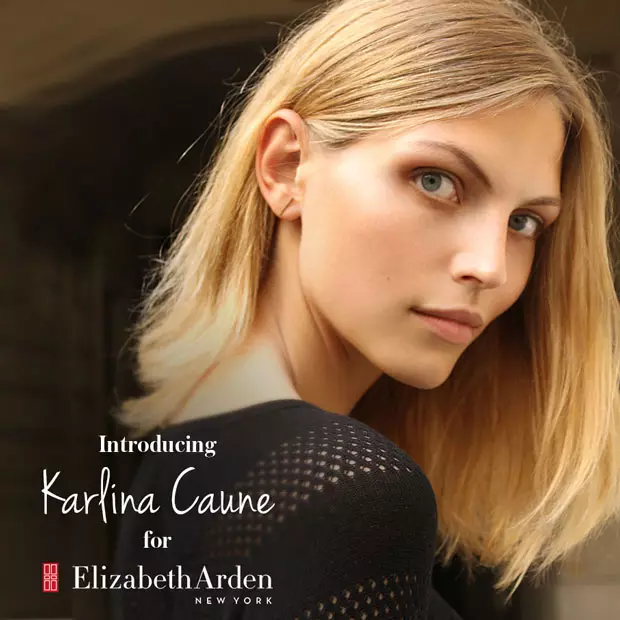 D'Elizabeth Arden nennt d'Karina Caune als Brand Ambassadeur