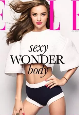 Миранда Керр Кореяга барат, Vogue жана Elle үчүн пайдалуу ич кийим кийди