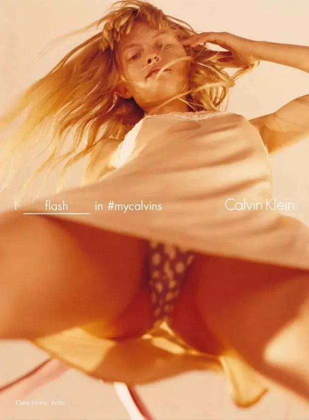 Pusat Nasional Eksploitasi Seksual wis ngetokake petisi marang salah sawijining iklan ing kampanye paling anyar Calvin Klein.