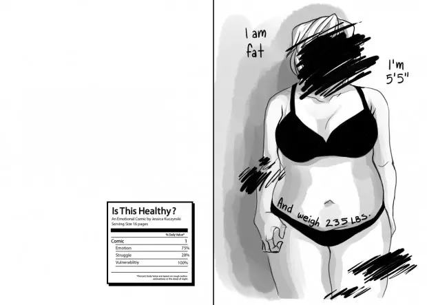 Šį komiksą, vaizduojantį kreivių moterų kasdienes kovas, būtina pamatyti
