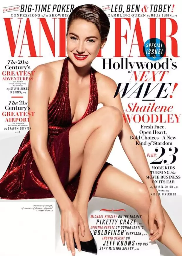 Vanity Fair ກໍລະກົດ 2014 Shailene Woodley