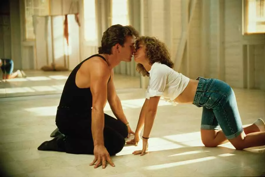 Patrick Swayze e Jennifer Grey in Dirty Dancing