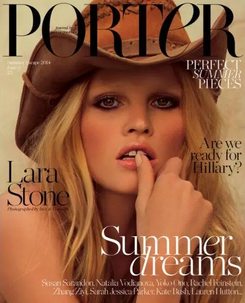 Porter # 3 Summer 2014 Lara Stone Inez & Vinoodh