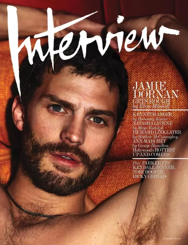 Interview Magazine jun jul 2014. Jamie Dornan
