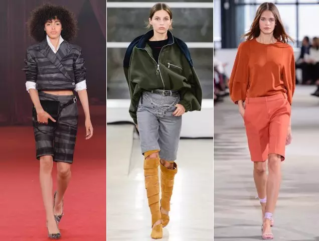 Bermuda's maakten een enorme vlucht op de catwalks van het voorjaar van 2018.