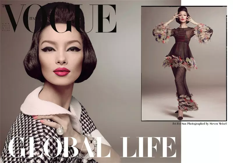 Lori Goldstein Steven Meisel untuk Vogue Italia