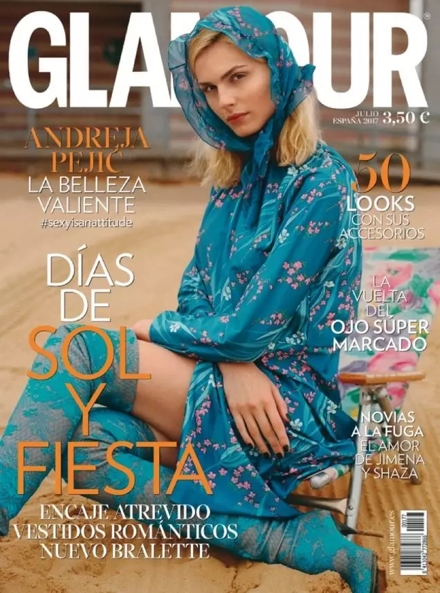 La modella transgender Andreja Pejic non presenta una, MA due copertine di riviste questo mese