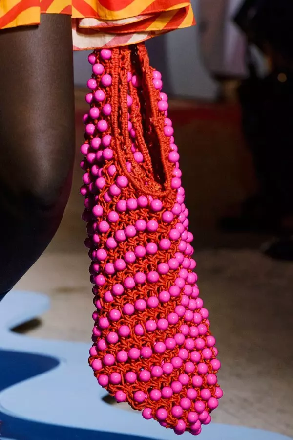 Umufuka wa Macrame munzu ya Holland Spring 2018