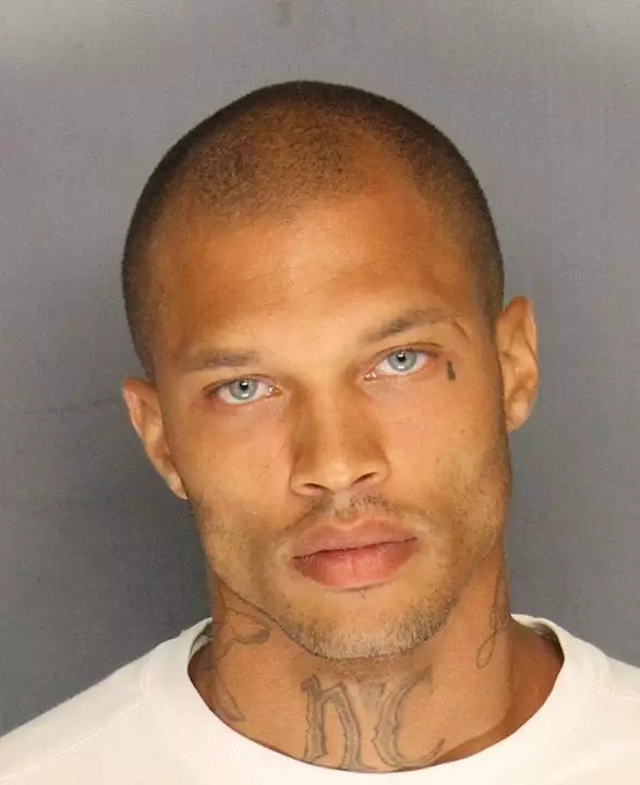 Foto segnaletica di Jeremy Meeks