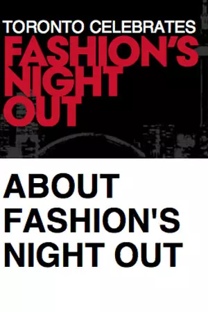 Fashion's Night Out sur la Kaheloj En Toronto