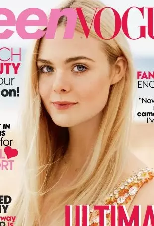 Elle Fanning Teen Vogue juuni/juuli 2014