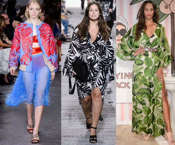Отпечатоци од лисја на модните писти за пролет 2018 на Nº21, Мајкл Корс и Алис + Оливија