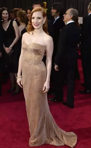 UJessica Chastain 2013 Oscars Los Angeles Feb 2013