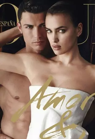Just In: Кристијано Роналдо и Ирина Шајк се ѕвезди на јунската насловна страница на Vogue на Шпанија (Forum Buzz)