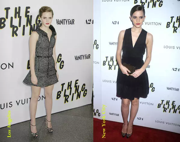 Ŝtelu la premierajn aspektojn de Emma Watson el "The Bling Ring"