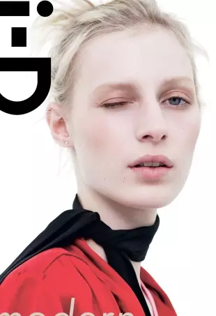 Julia Nobis kouvri nimewo i-D pandan ete 2014 la