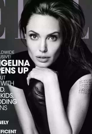 Angelina Jolie Elle na June 2014