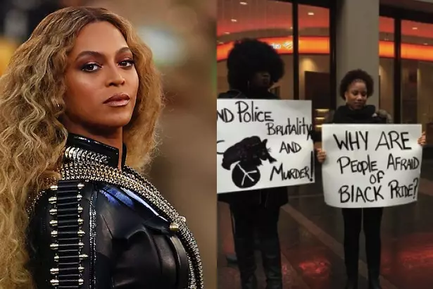 Anti-Beyonce protestrally förvandlas till total Beyhive Lovefest