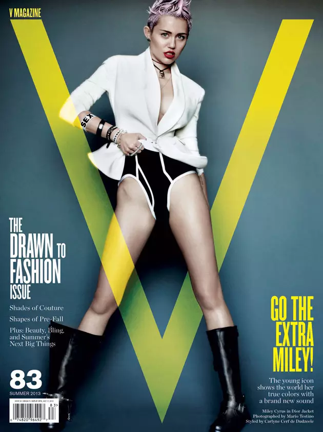 Ang Aking Pakikiramay sa Mga Tagahanga ni Miley Cyrus (V Magazine Summer 2013) 170721_3