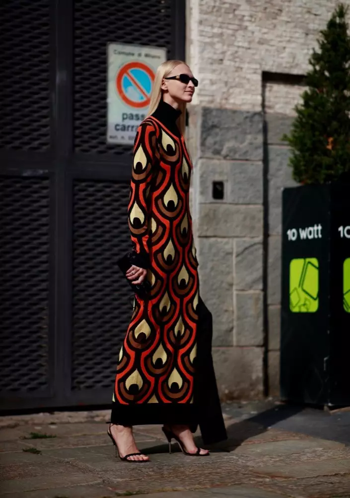 Вулічны стыль: Міланскі тыдзень моды вясна 2022