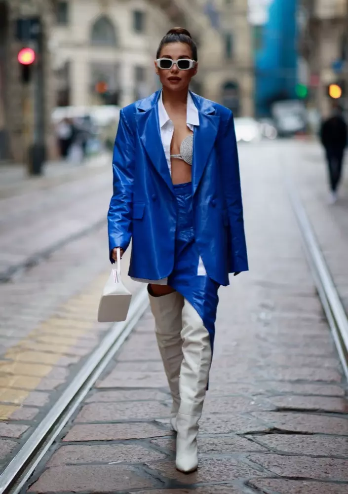 Вуличний стиль: Тиждень моди в Мілані весна 2022 172_100