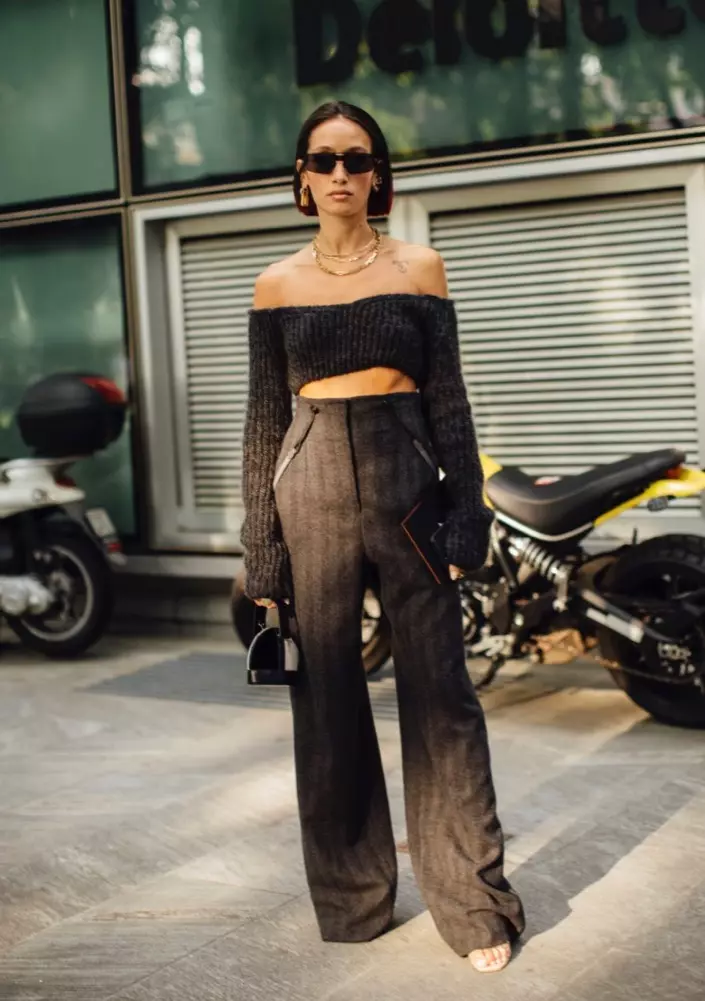 Көчө стили: Миландагы мода жумалыгы 2022-жылдын жазы 172_59