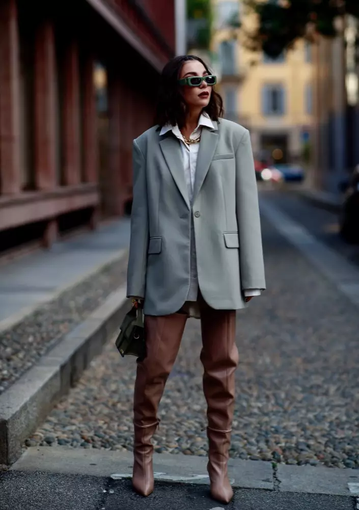 Street Style: Semana da Moda de Milán Primavera 2022 172_92