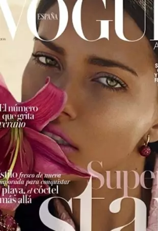 Just In: Adriana Lima na obálce španělské Vogue z května 2014 (Forum Buzz)