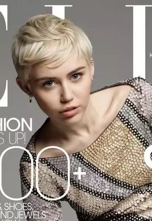 Yaushe Zai Yi Wuri? Miley Cyrus Wears Fall 2014 Marc Jacobs Nemi Batun Mayu na ELLE (Forum Buzz)
