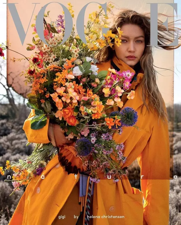 Vogue Czechoslovakia می 2019: جیجی حدید اثر هلنا کریستنسن