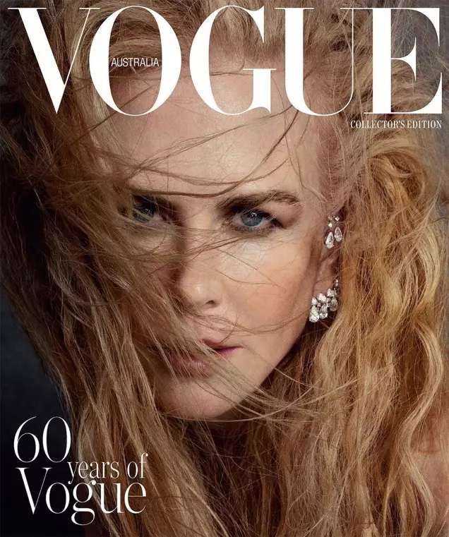 Vogue Australia 2019 年 12 月：Inez van Lamsweerde 和 Vinoodh Matadin 的 Nicole Kidman