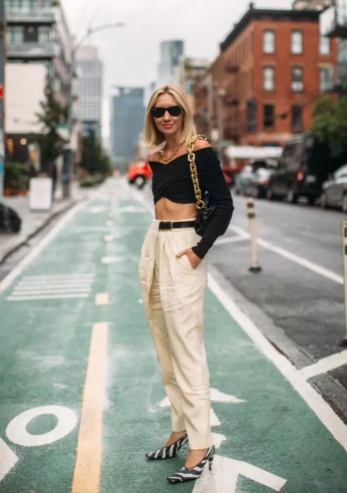 Street Style: New York Fashion Week spomladi 2022 194_42