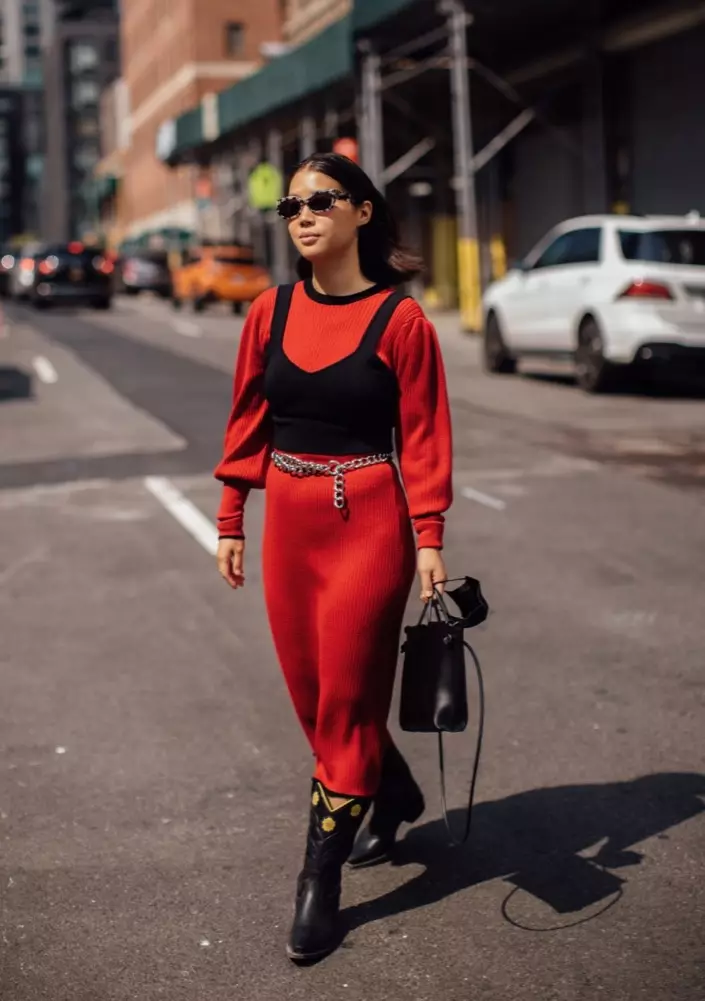 Street Style : Fashion Week de New York printemps 2022 194_70