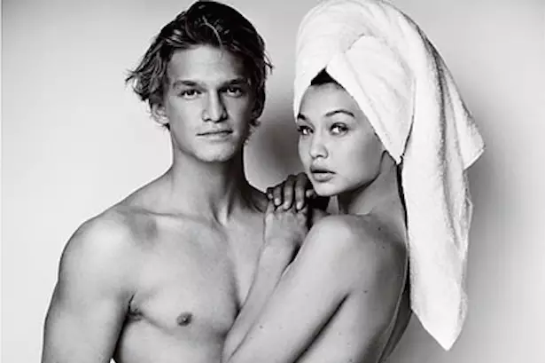 Cody Simpson Gigi Hadid Towel Series