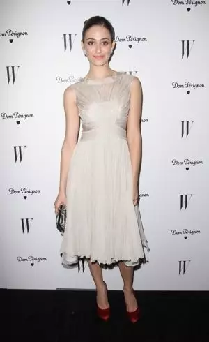 Emmy Rossum W Magazine 69e jierlikse Golden Globe Awards Celebration Los Angeles Jan 2012