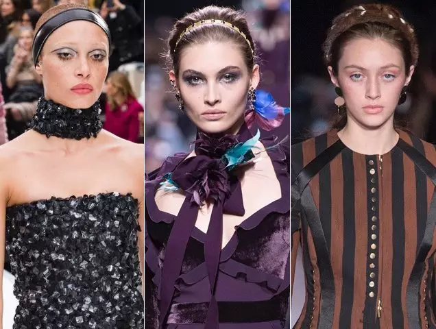 Pannebånd på rullebanene: Chanel høst 2017, Elie Saab høst 2017, Altuzarra høst 2017