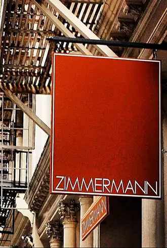ज़िम्मरमैन का पहला न्यूयॉर्क फ्लैगशिप