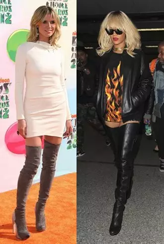 Confruntare de stil: Heidi Klum vs. Rihanna