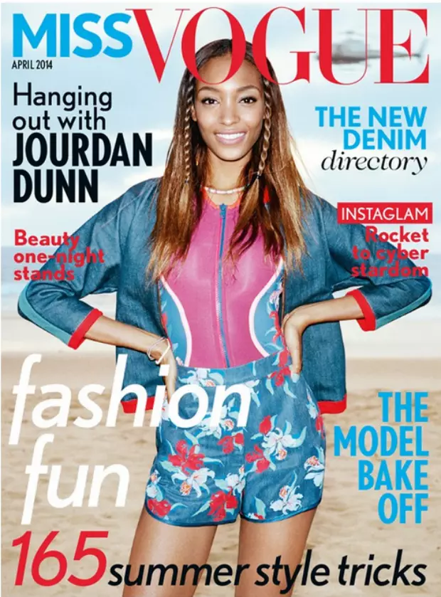 Jourdan dunn miss Vogue 620